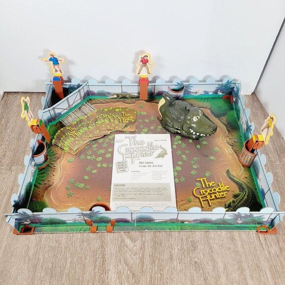 Milton Bradley | Toys | Complete The Crocodile Hunter Board Game Steve ...